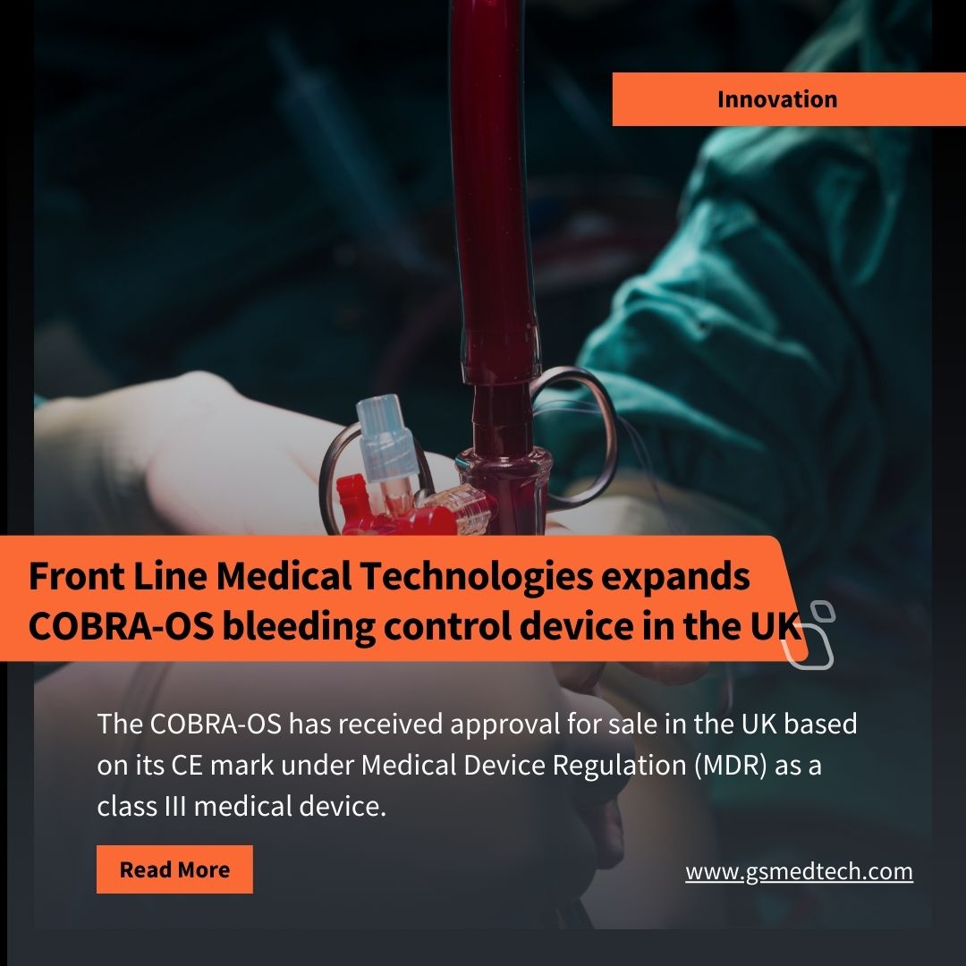 Front Line Medical Technologies expands COBRA-OS bleeding control ...