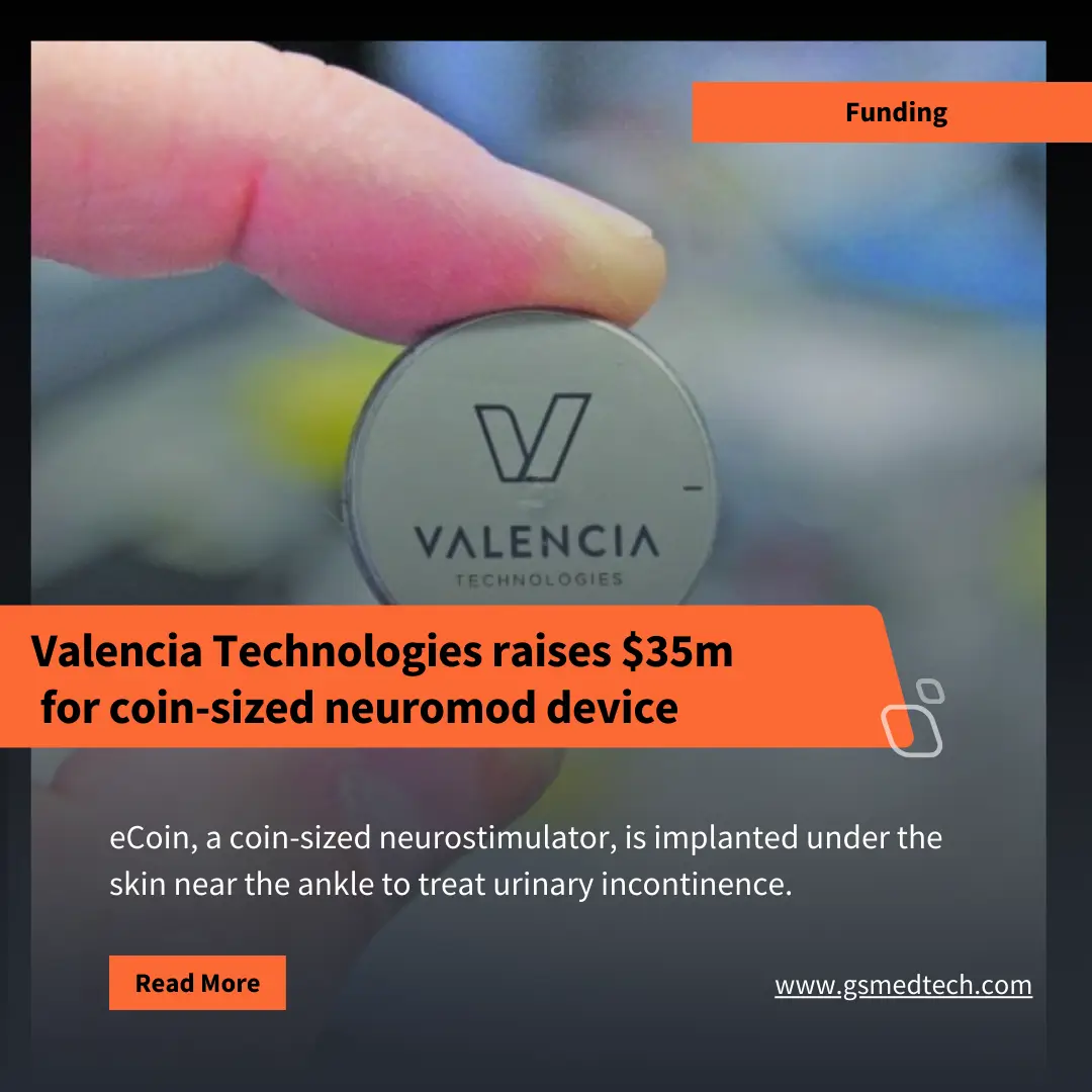 Valencia Technologies raises $35m for coin-sized neuromod device