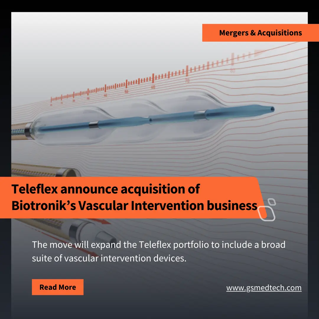 Teleflex acquires Biotronik’s Vascular Intervention business