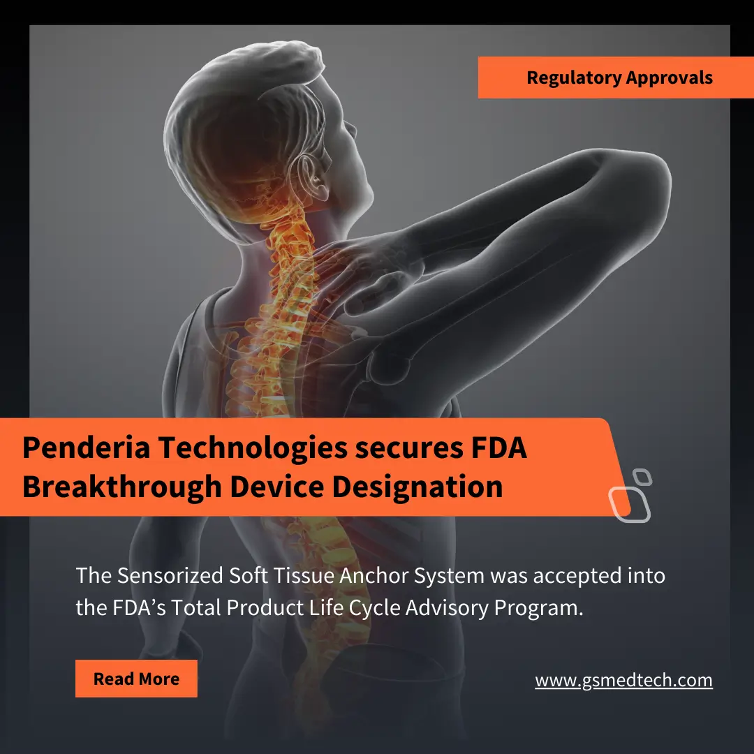 Penderia Technologies secures FDA Breakthrough Device Designation for ...