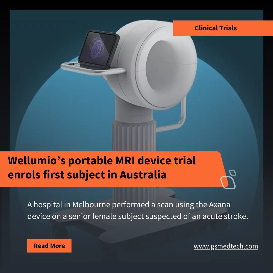 Wellumio’s portable MRI device trial enrols first subject in Australia