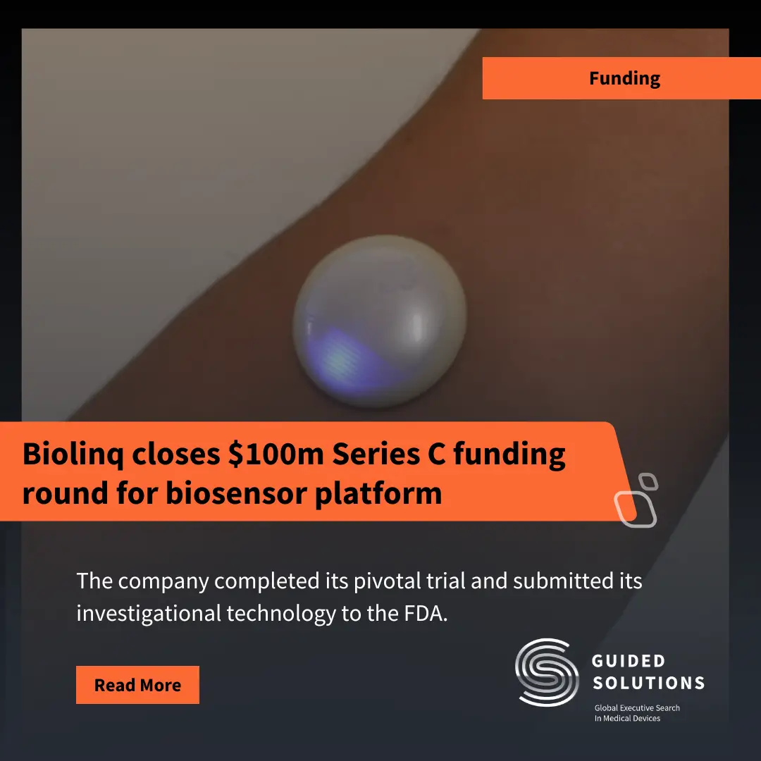 Biolinq closes $100m Series C funding round for biosensor platform