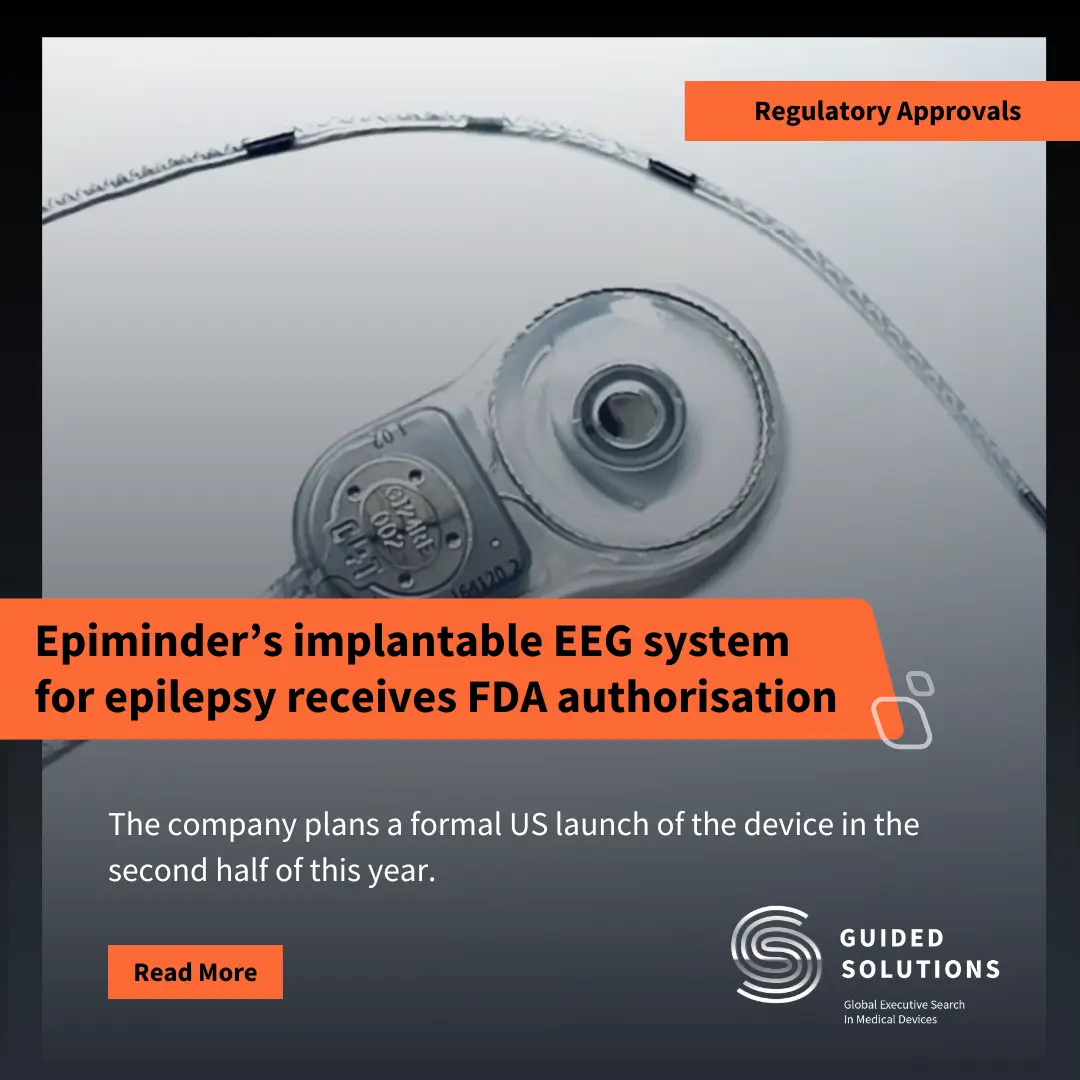 Epiminder’s implantable EEG system for epilepsy receives FDA authorisation