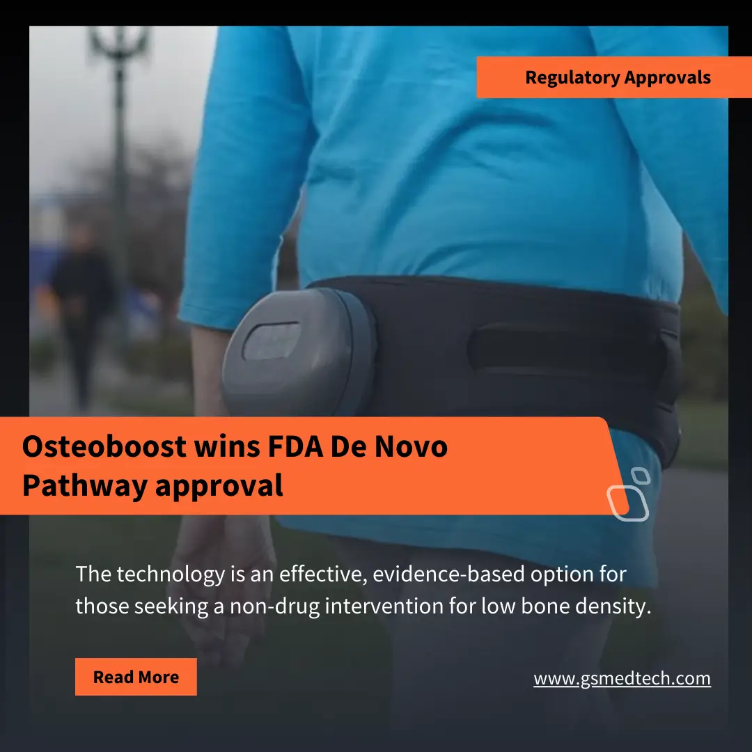 Osteoboost wins FDA De Novo Pathway approval