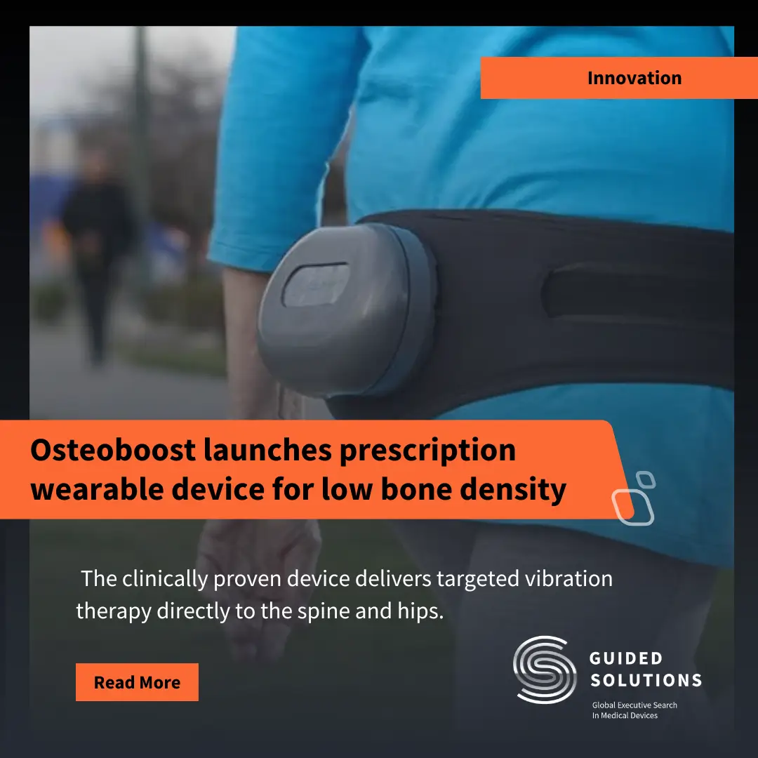 Osteoboost launches wearable device for low bone density