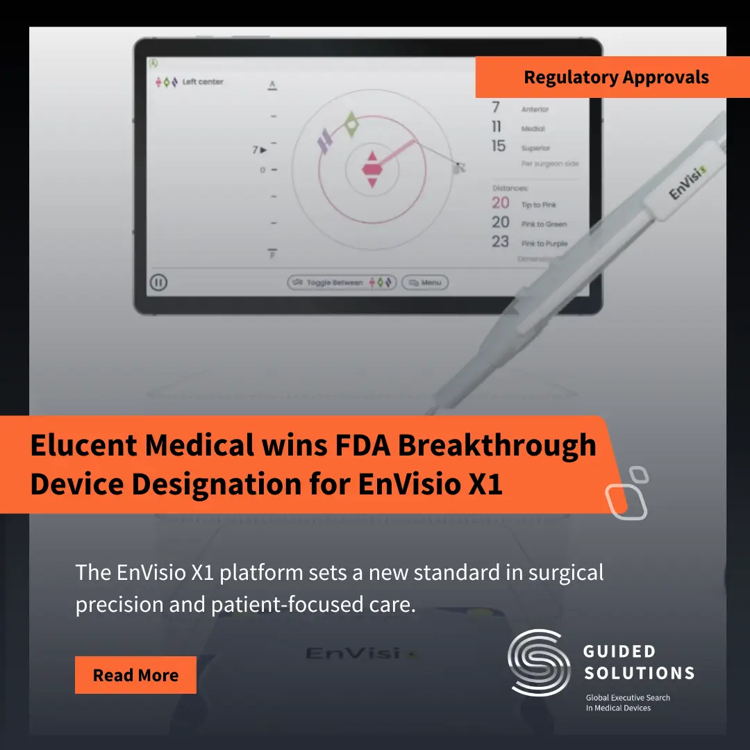 Elucent Medical wins FDA Breakthrough Device Designation for EnVisio X1 ...