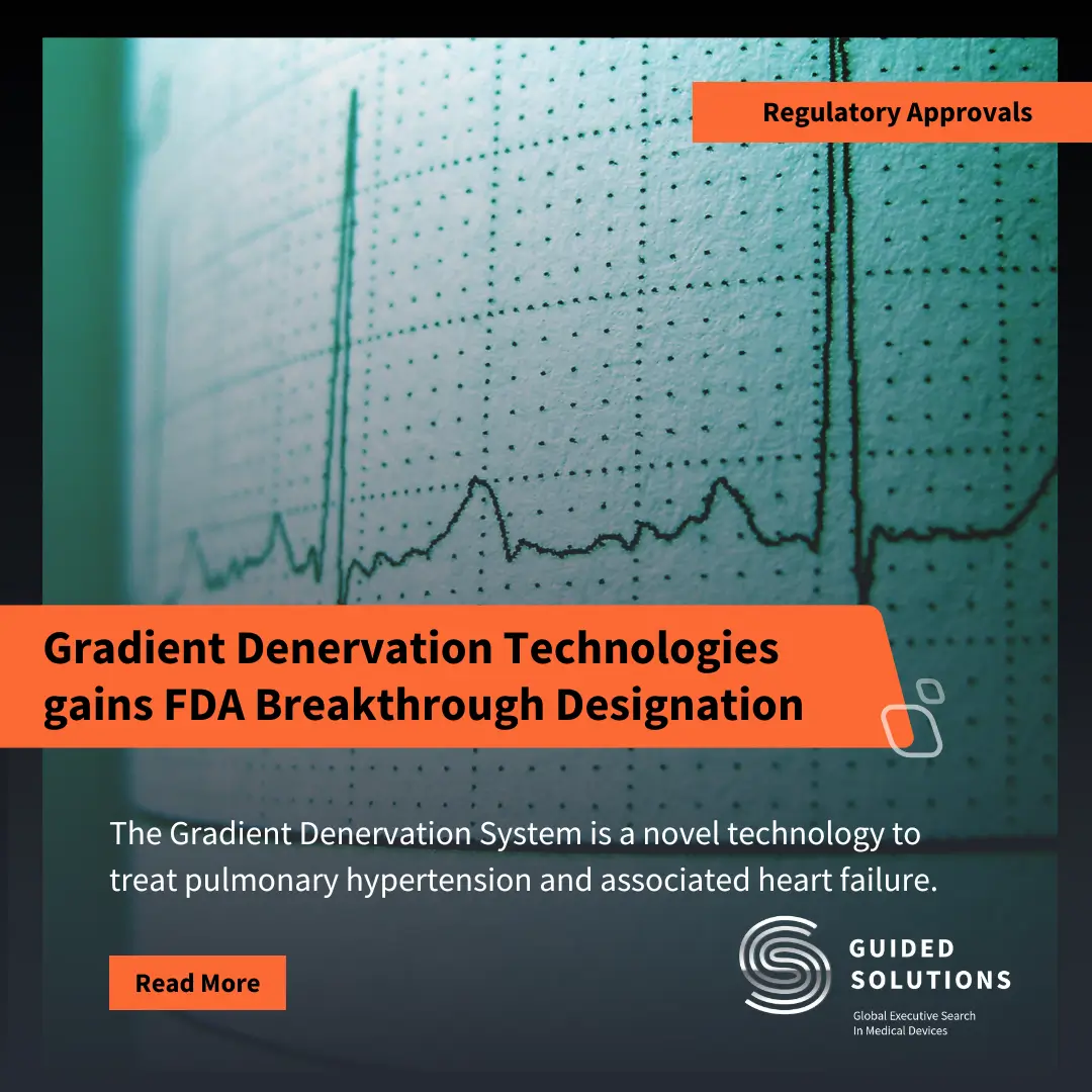 Gradient Denervation Technologies wins FDA Breakthrough Device Designation