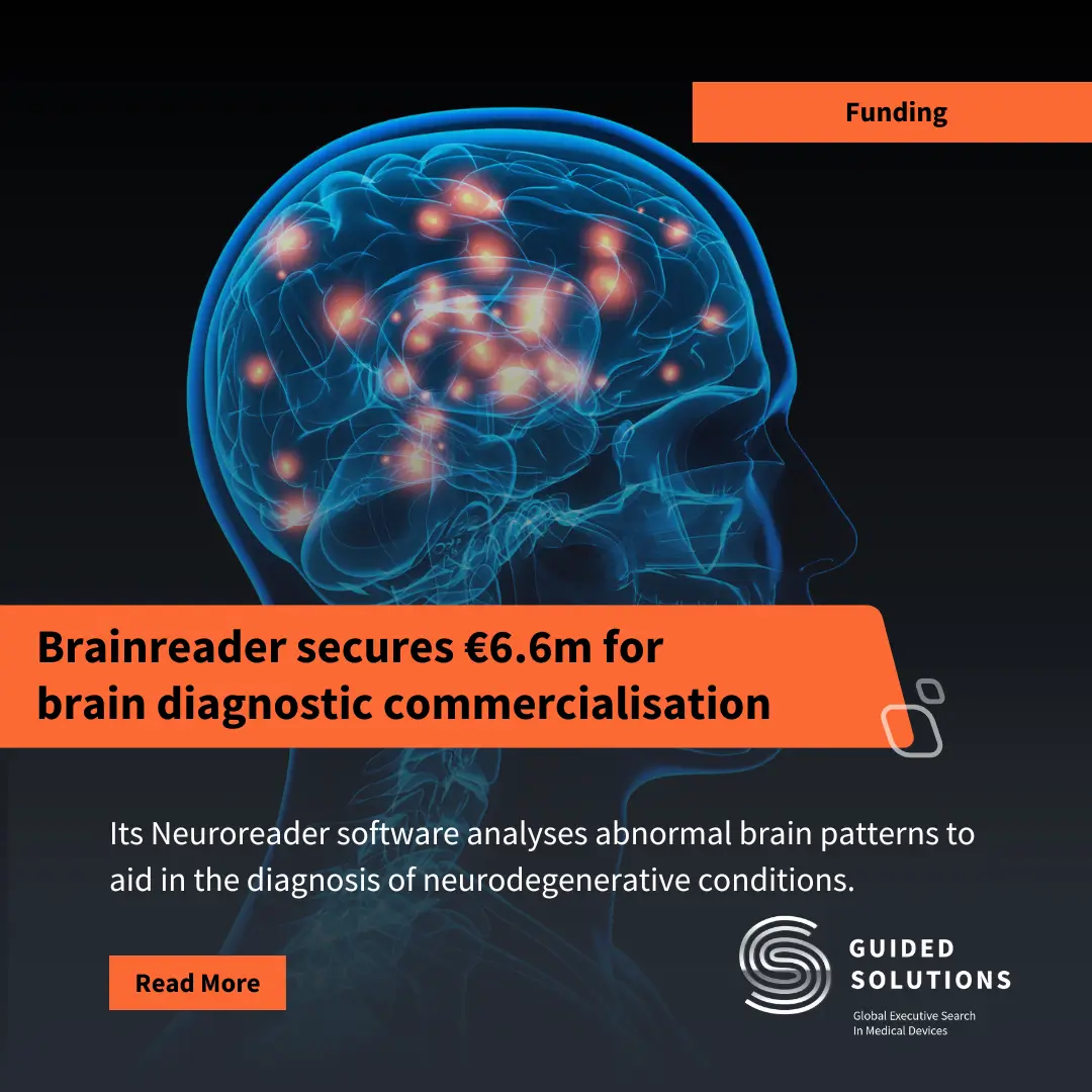 Brainreader secures €6.6m for brain diagnostic commercialisation