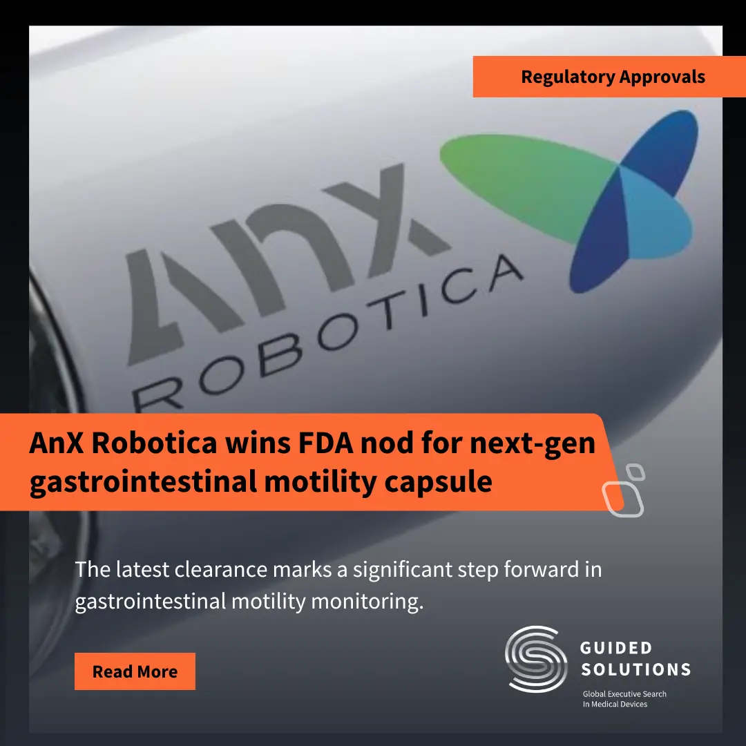 AnX Robotica wins FDA nod for next-gen gastrointestinal motility capsule