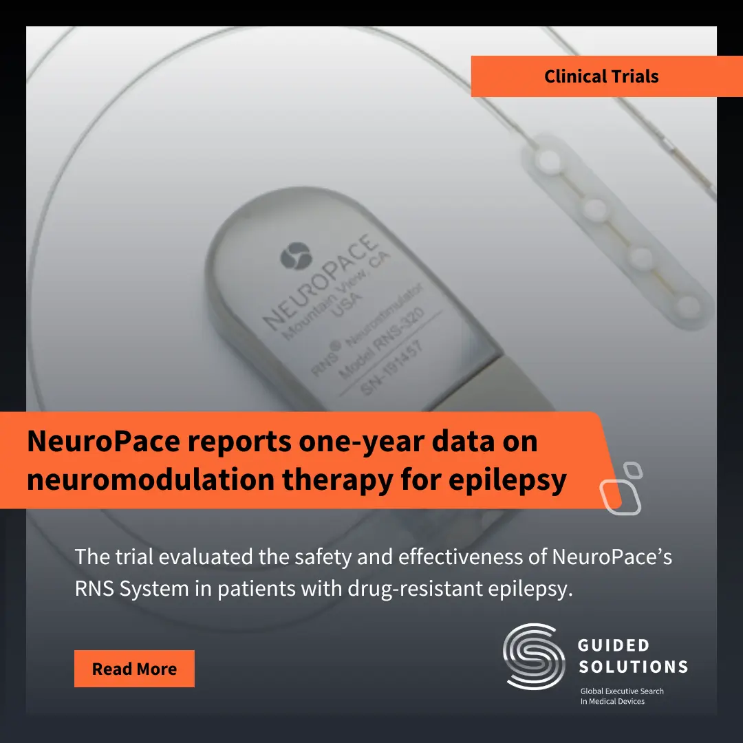 NeuroPace reports one-year data on neuromodulation therapy for epilepsy