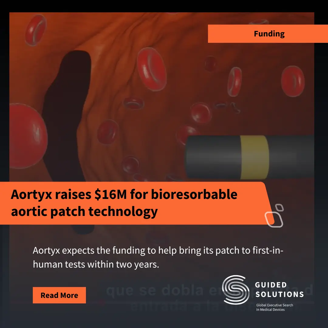 Aortyx raises $16M for bioresorbable aortic patch technology
