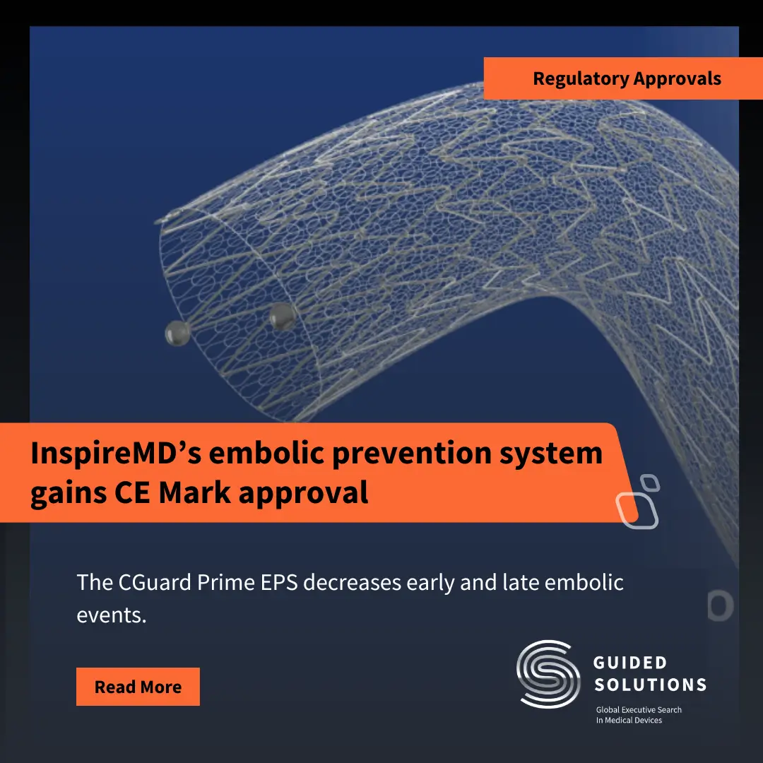 InspireMD’s embolic prevention system gains CE Mark approval