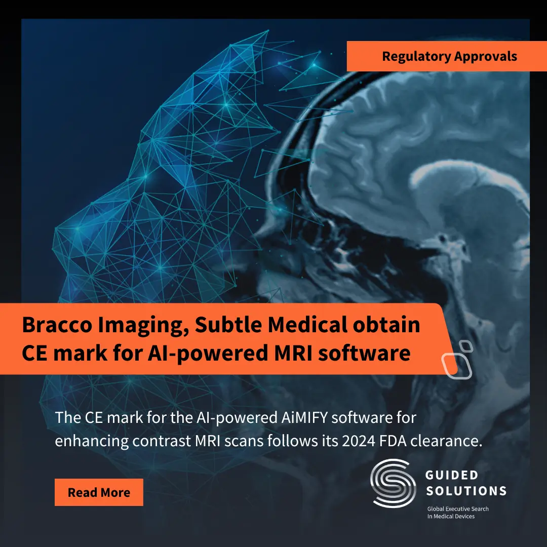 Bracco Imaging and Subtle Medical obtain CE mark for AI-powered MRI ...