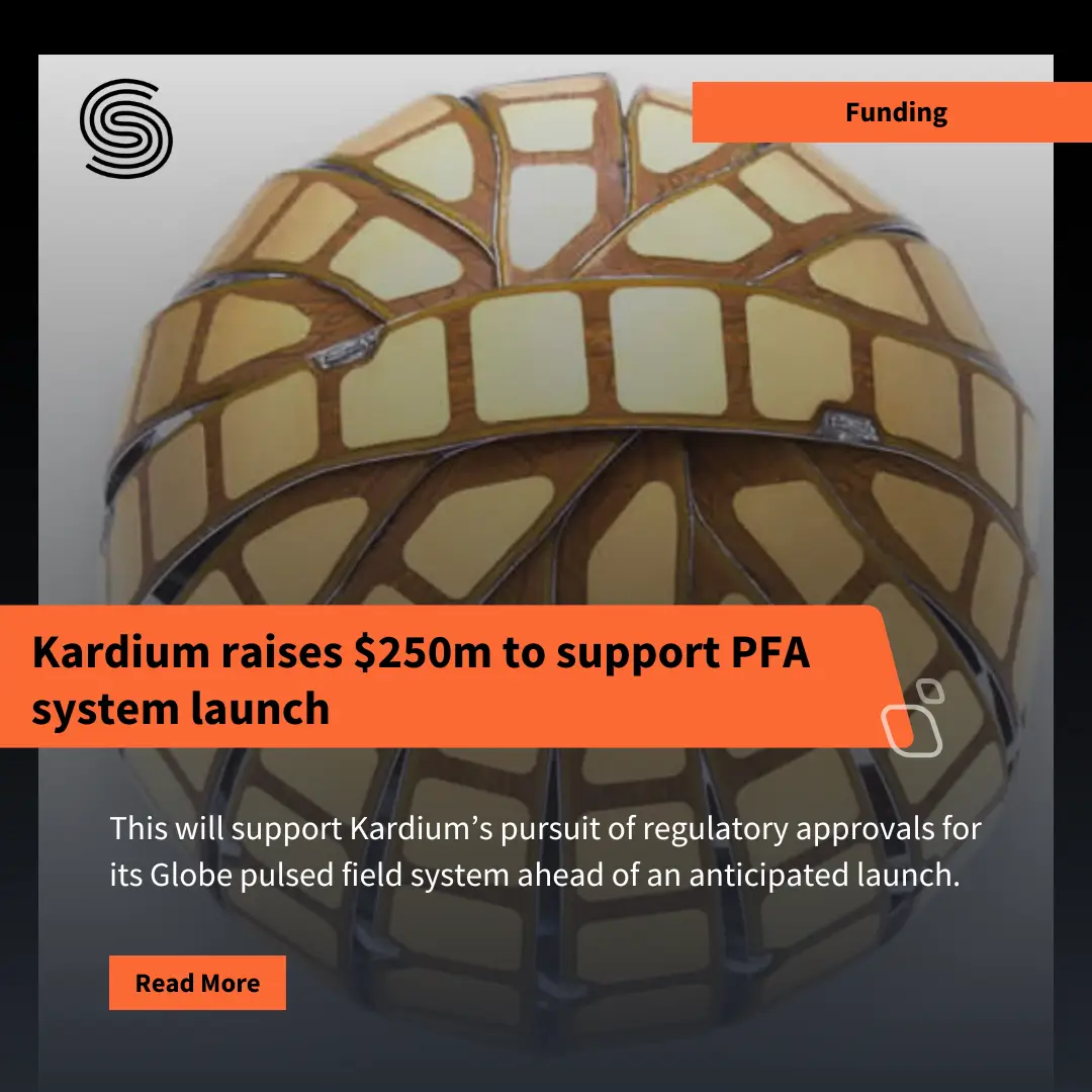 Kardium raises $250m to support PFA system launch