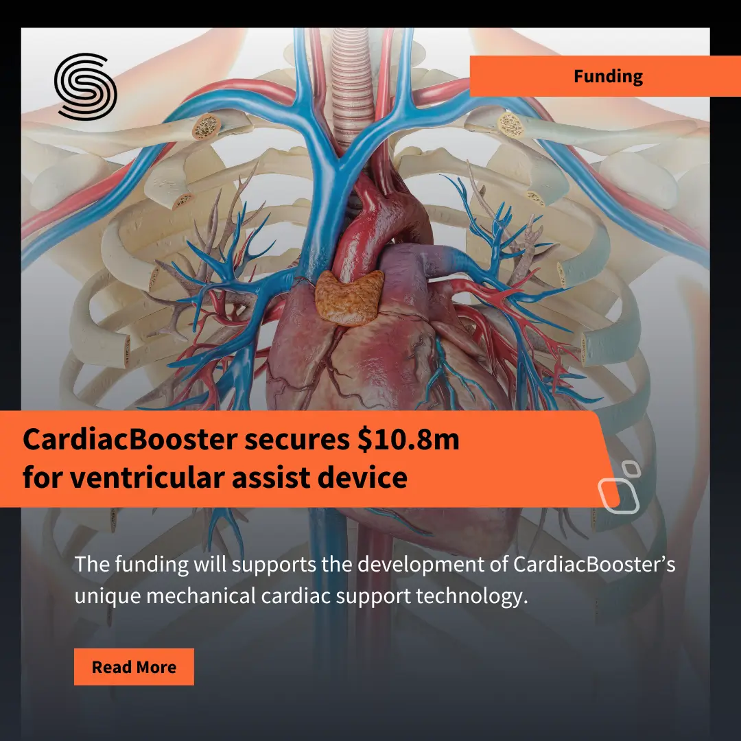 CardiacBooster secures $10.8m for ventricular assist device