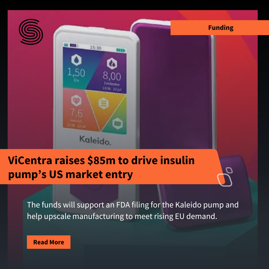 ViCentra raises $85m to drive insulin pump’s US market entry