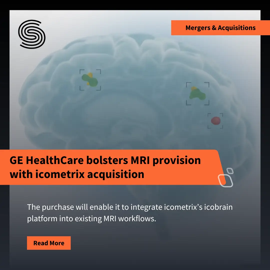 GE HealthCare bolsters MRI provision with icometrix acquisition