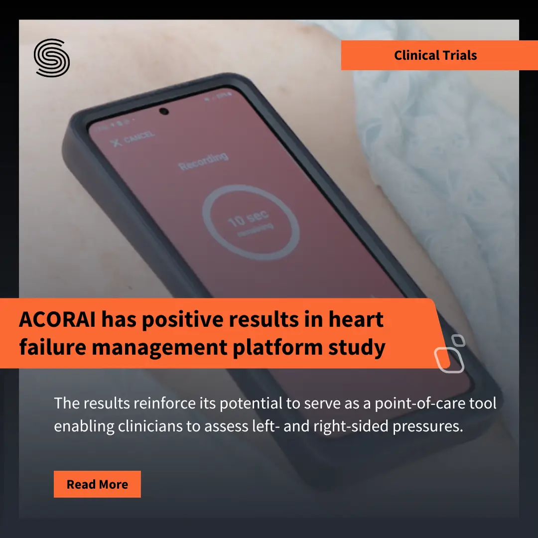 ACORAI has positive results in heart failure management platform study
